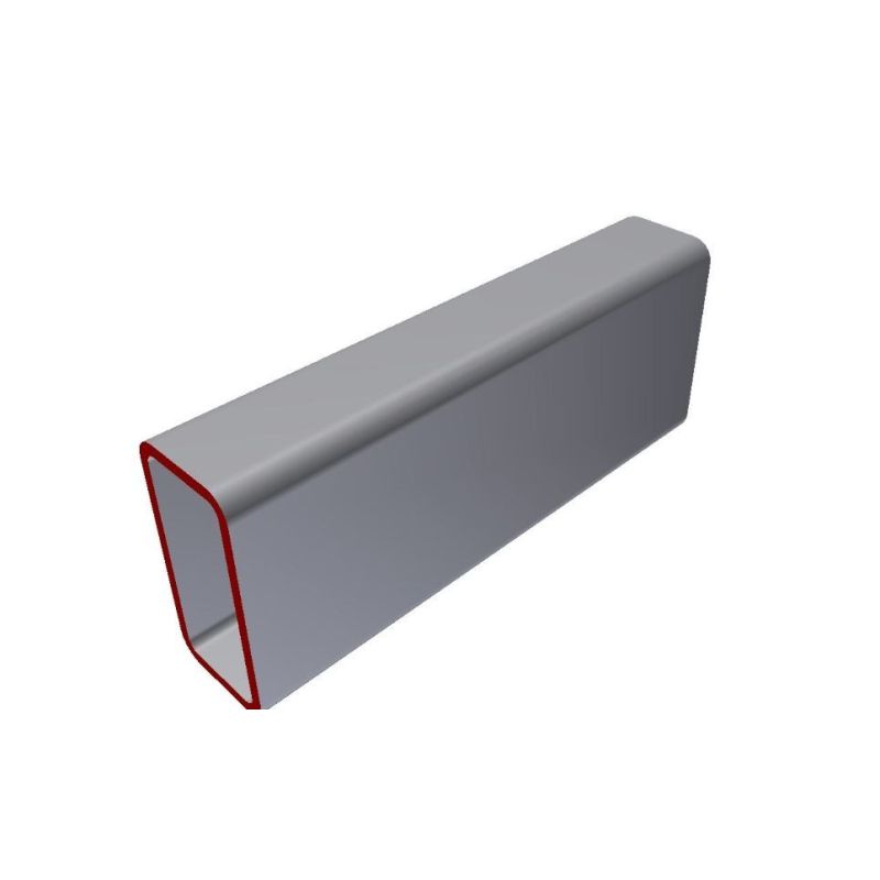 Rechthoekige Koker KGV 80 x 40