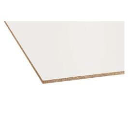Plastitex Spaanplaat Witte Melamine Toplaag PEFC 250x125cm