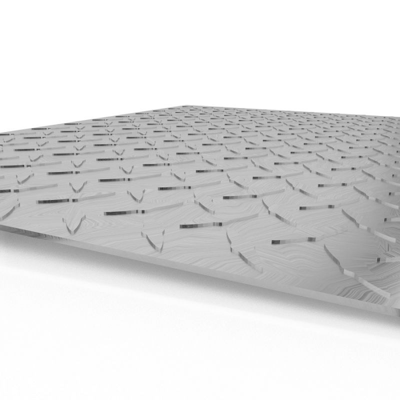 Aluminium Tranenplaat 2500x1250