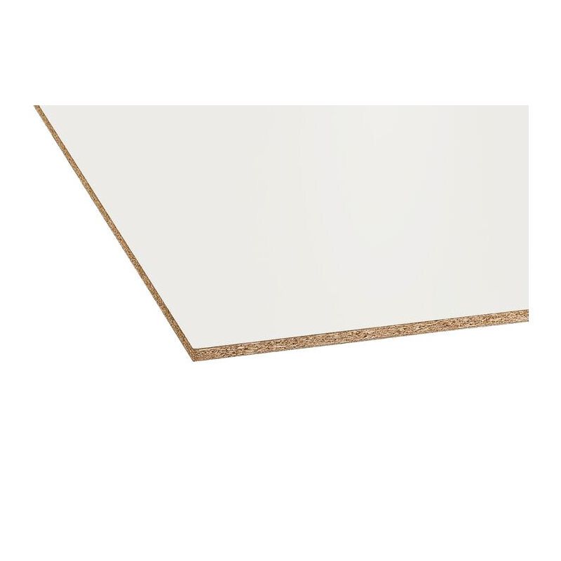 Plastitex Spaanplaat Witte Melamine Toplaag PEFC 250x125cm